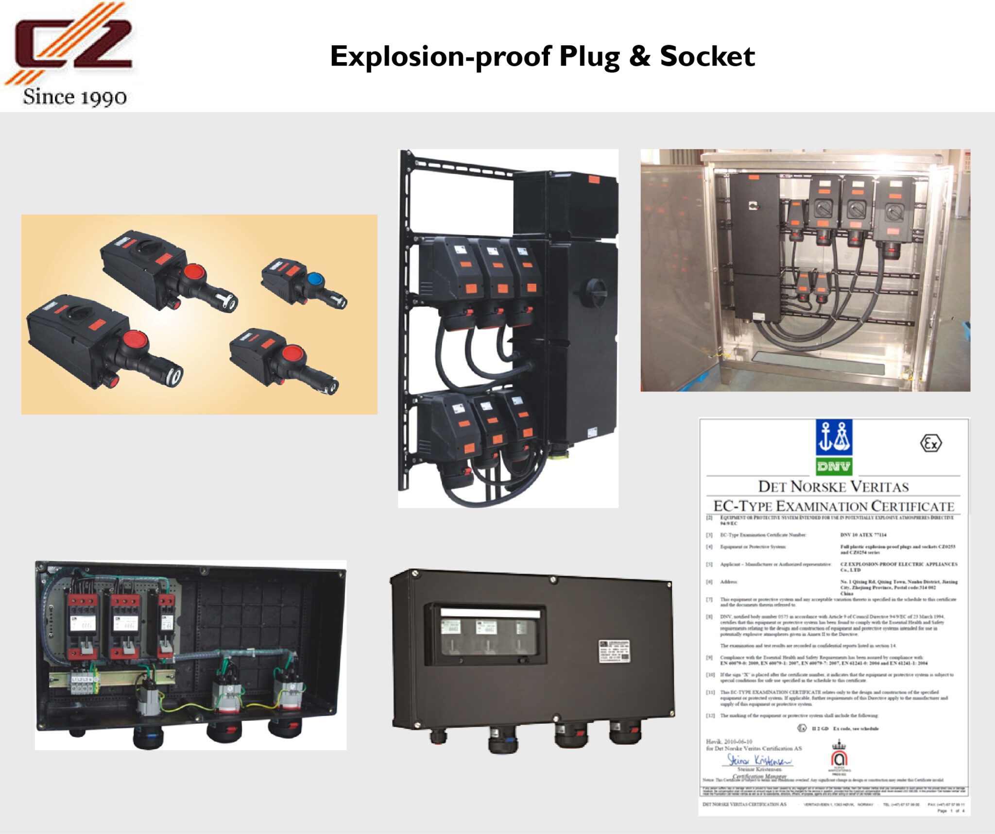 ตัวแทนบริษัท CZ Electric Co., Ltd. (Explosion-proof Electrical) ผู้ ...